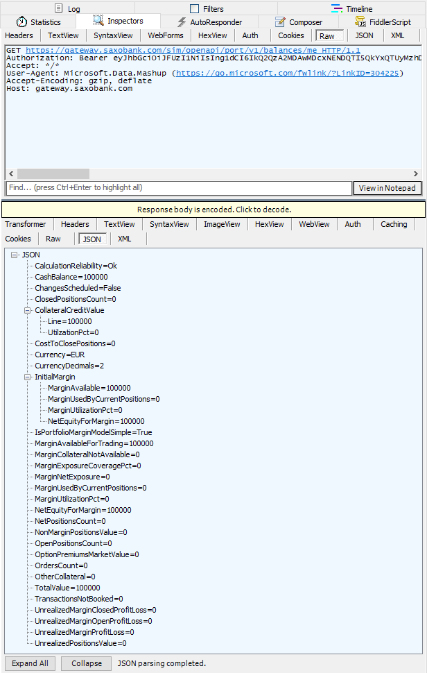 Saxo Bank Developer Portal